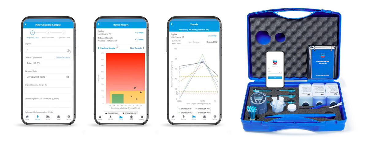 Introducing the FAST™ onboard app | Chevron Marine Products